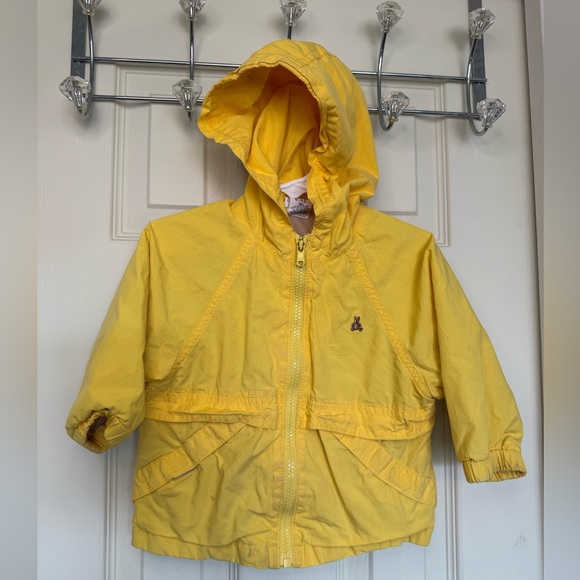GAP | Jackets & Coats | Vintage Gap Yellow Kids Hooded Jacket 218 ...